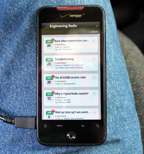 engineeringradio mobile edition – Engineering Radio